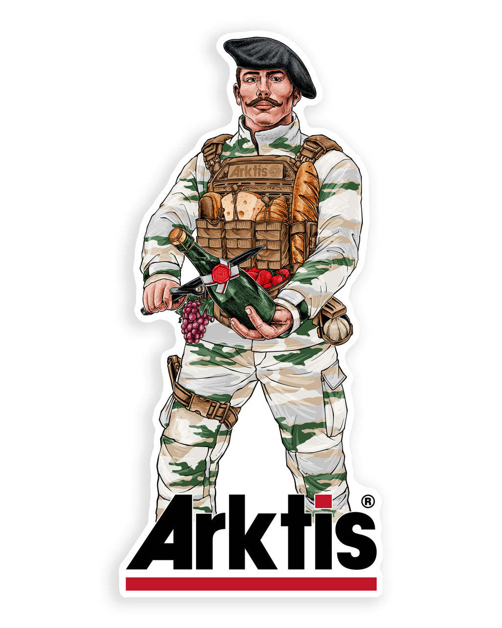 Sabrage Chasseur Sticker – Arktis Store