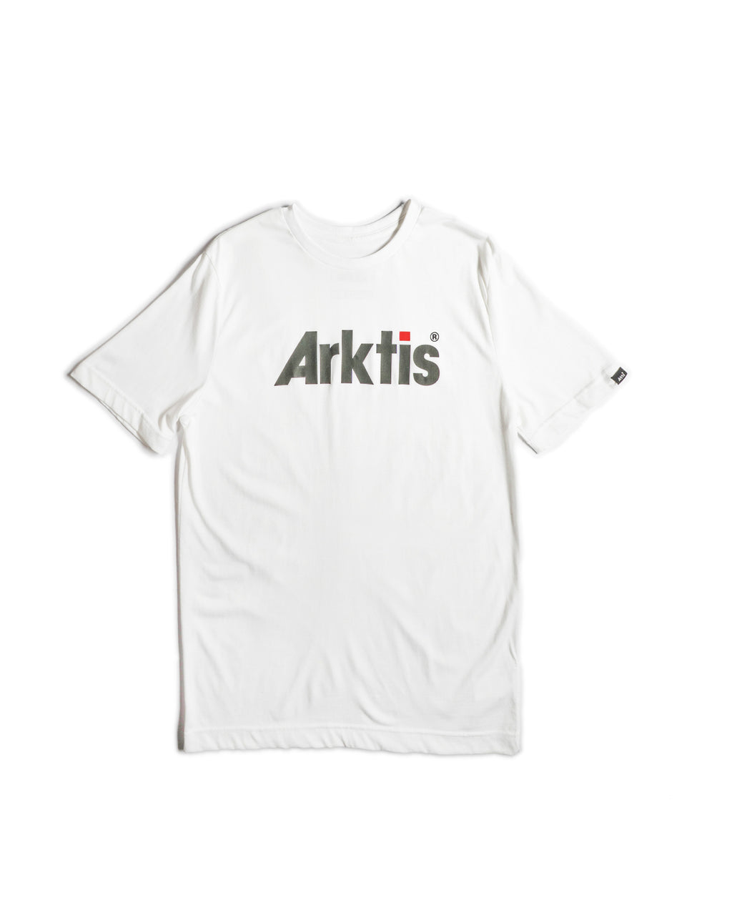 TE010 - Athletic Classic Logo Tee - White – Arktis Store